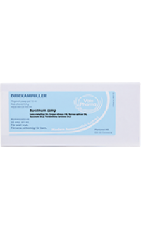 Succinum organocomp, drikke ampul - Allergica - Ampuller - Dansk ...