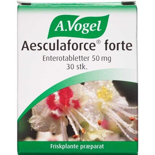 A. Vogel Aesculaforce Forte enterotabletter 30 TBL - Naturlægemidler ...