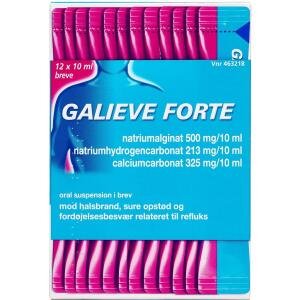 GALIEVE FORTE ORAL SUSP - Mavesyre og mavesår - Dansk Homøopatisk Apotek